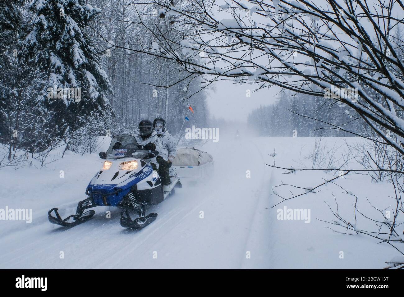 Canadian military snowmobile hi-res stock photography and images - Alamy