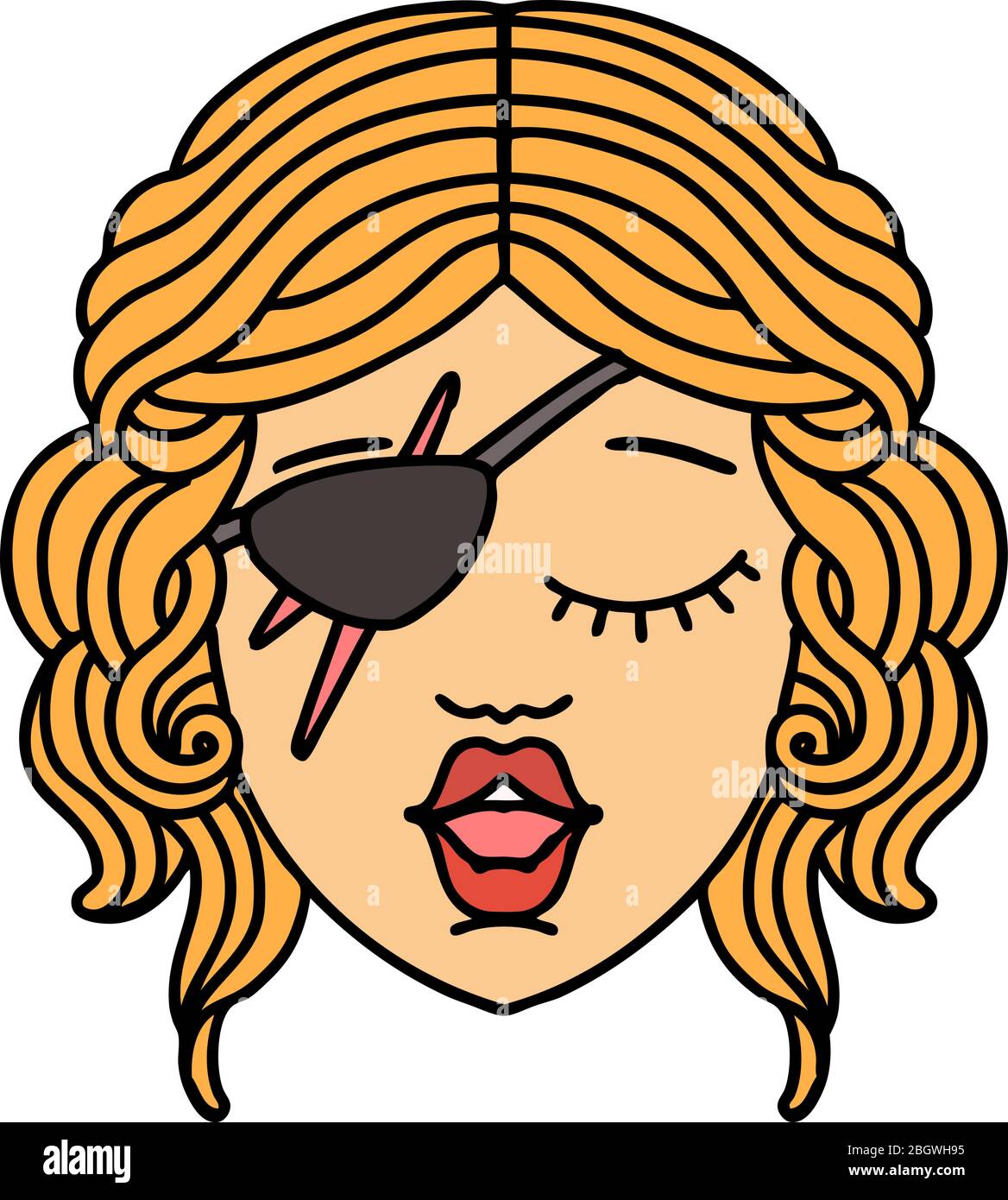 Retro Tattoo Style human rogue character Stock Vector Image & Art - Alamy