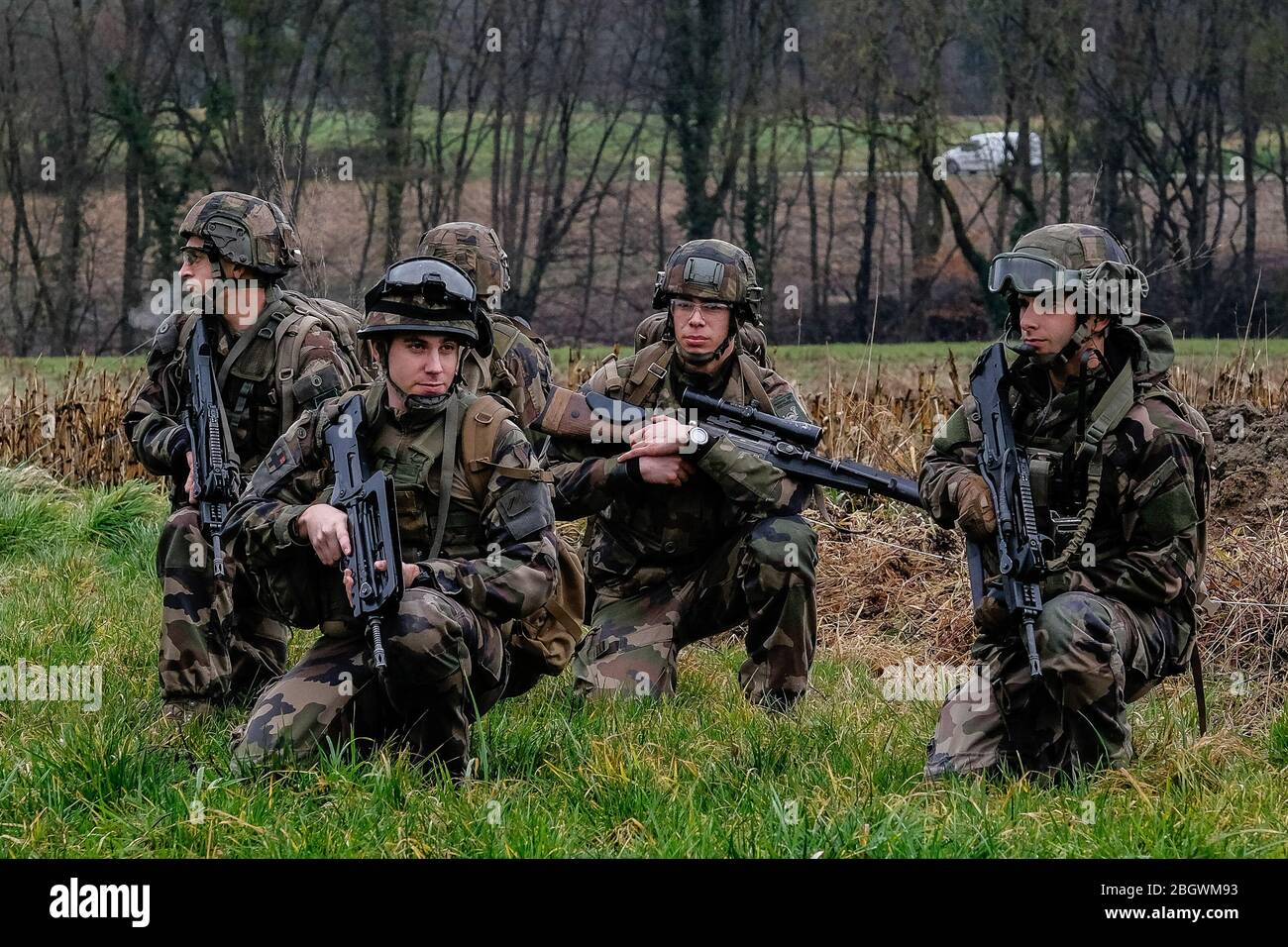 French commando training hi-res stock photography and images - Alamy