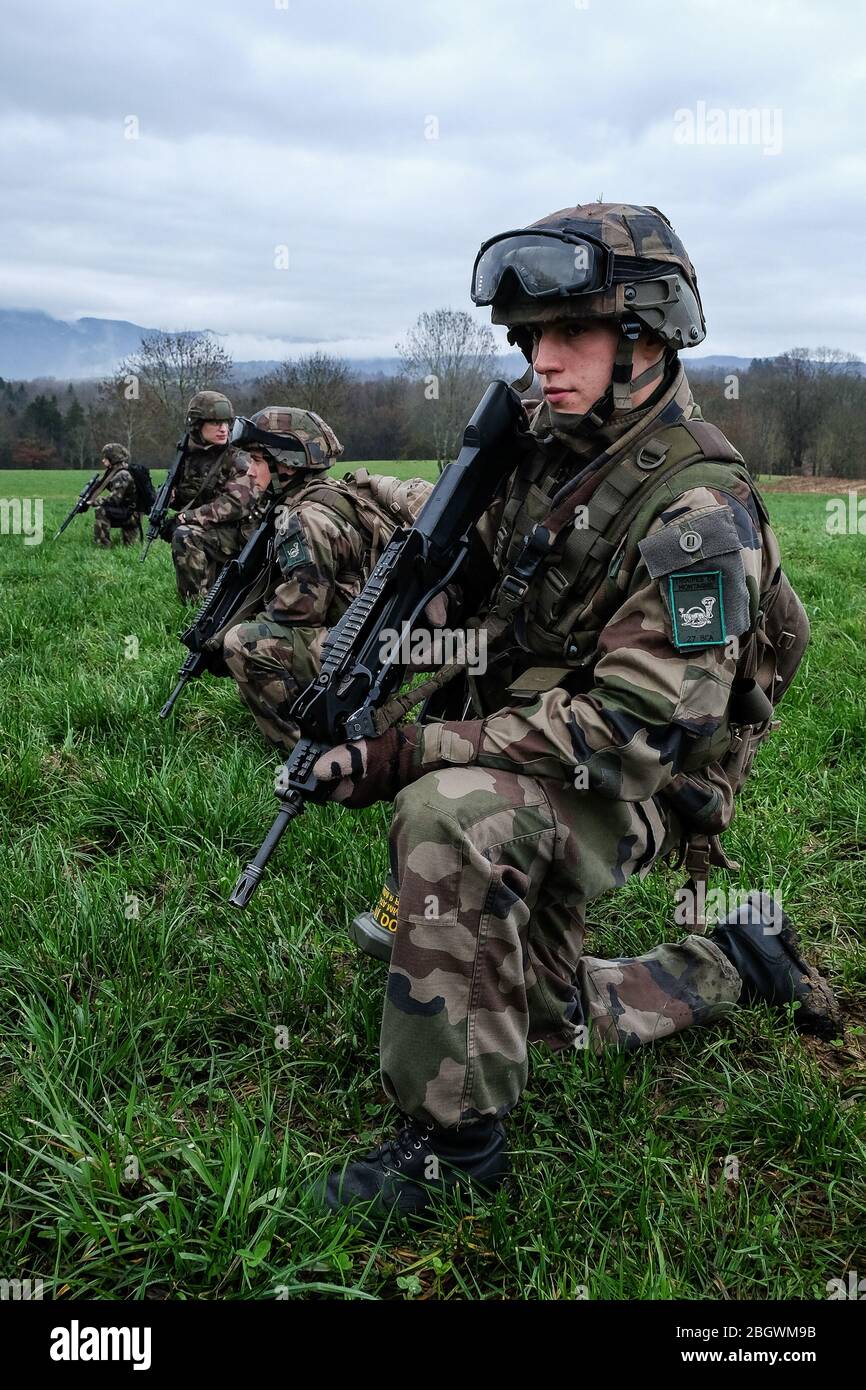 French commando training hi-res stock photography and images - Alamy