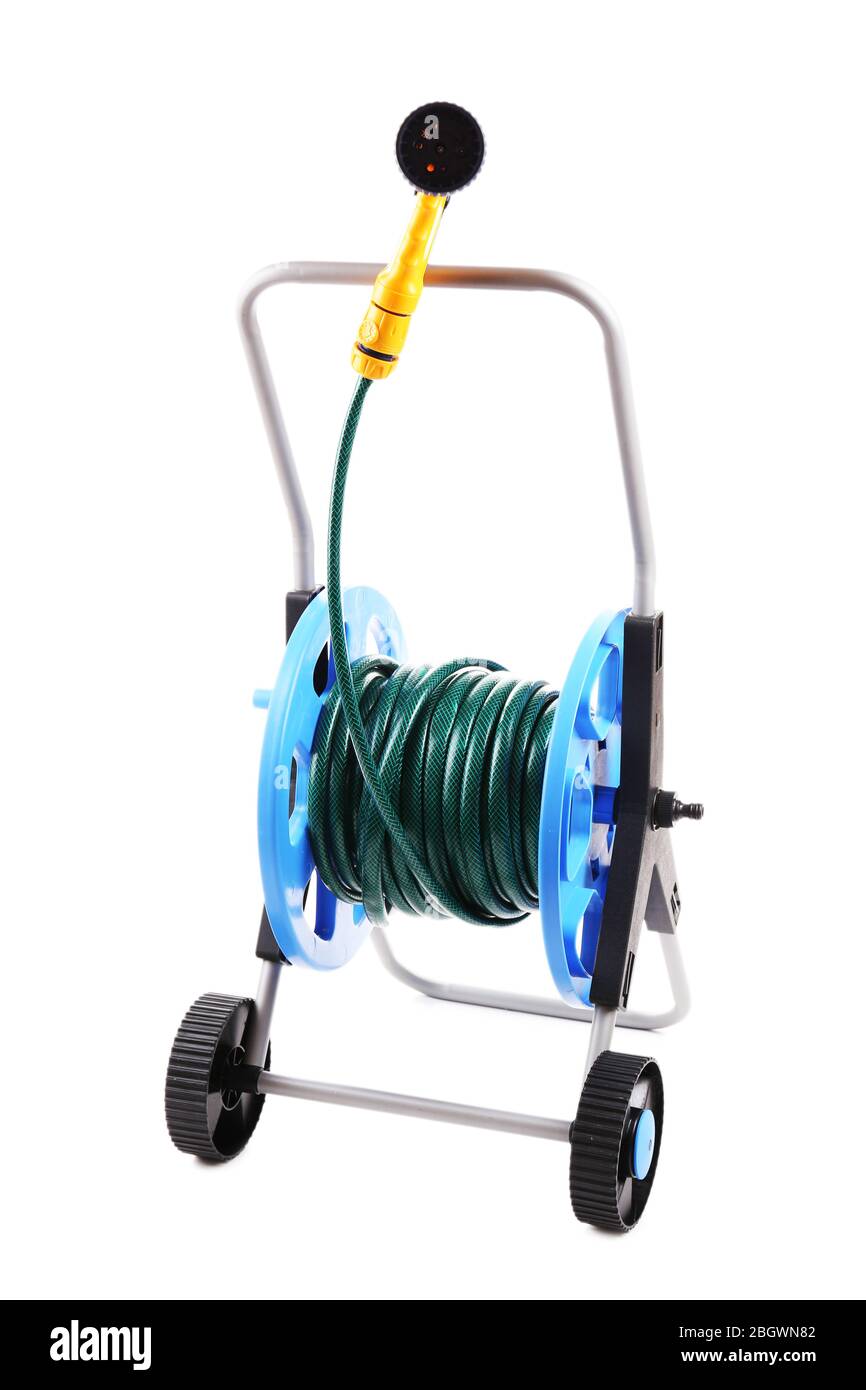 Portable hose reel hi-res stock photography and images - Alamy