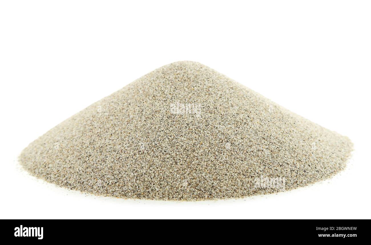 Fine white sand on Cut Out Stock Images & Pictures - Alamy