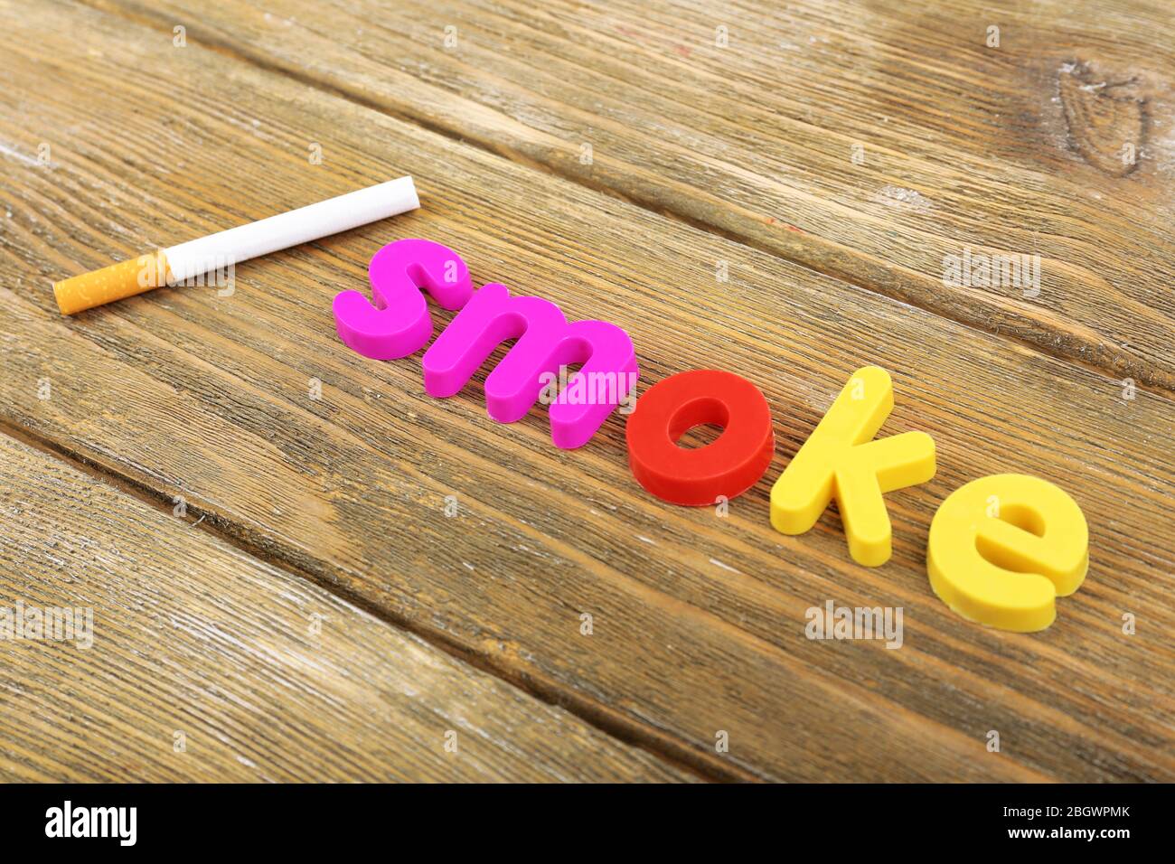 Smoke Word High Resolution Stock Photography and Images - Alamy