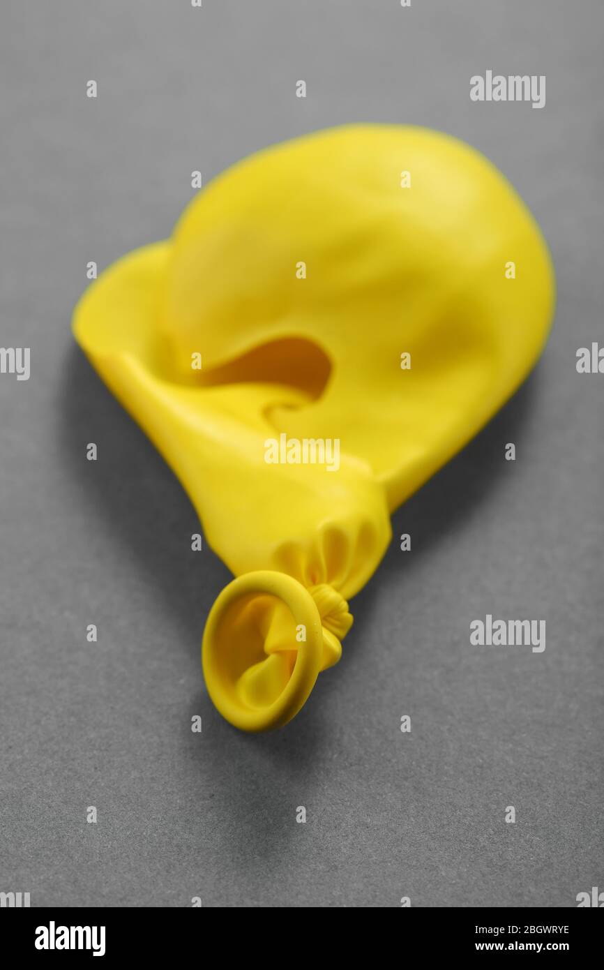 Popped balloon hi-res stock photography and images - Alamy