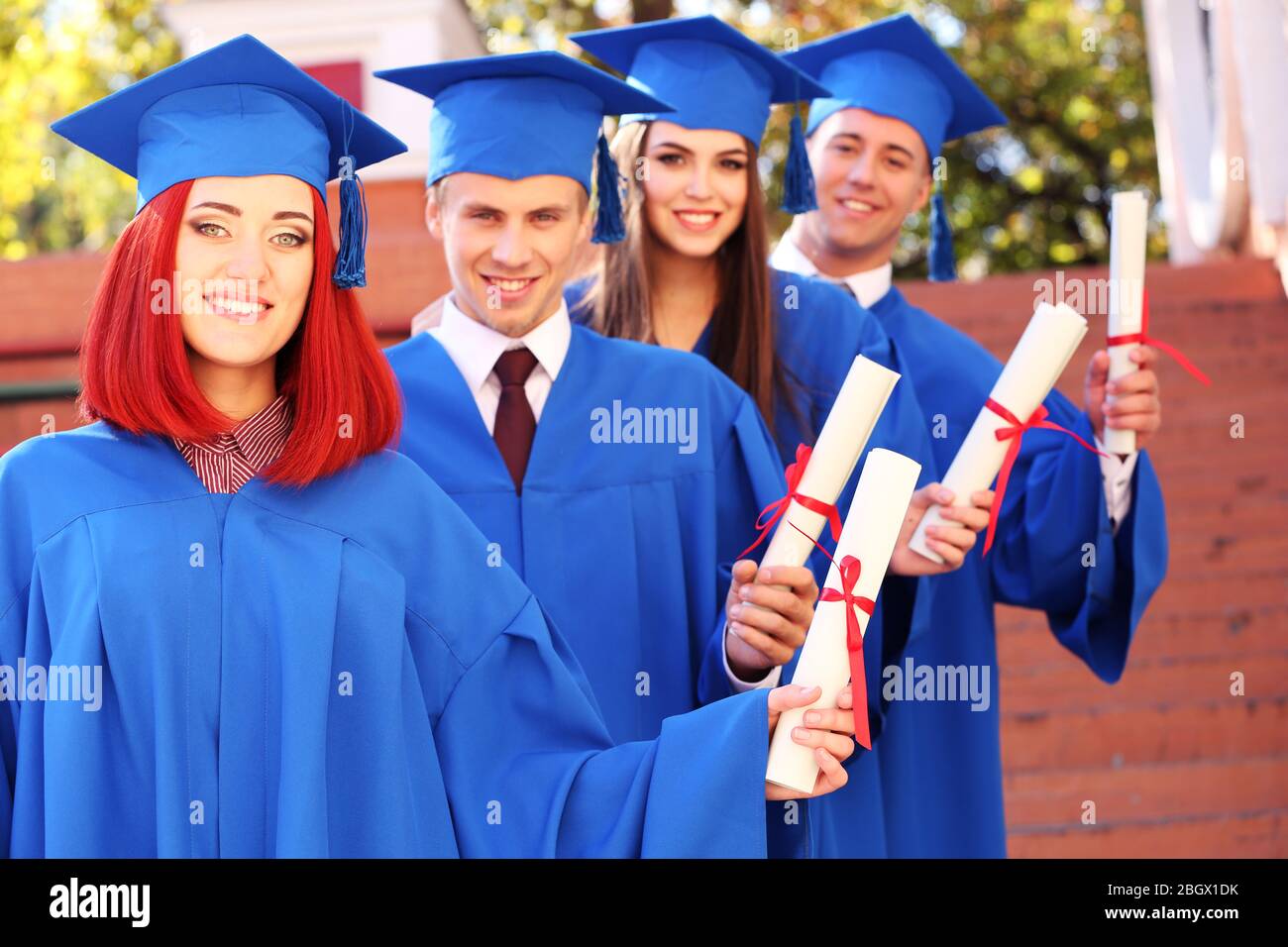 Training of graduate students hi-res stock photography and images - Alamy