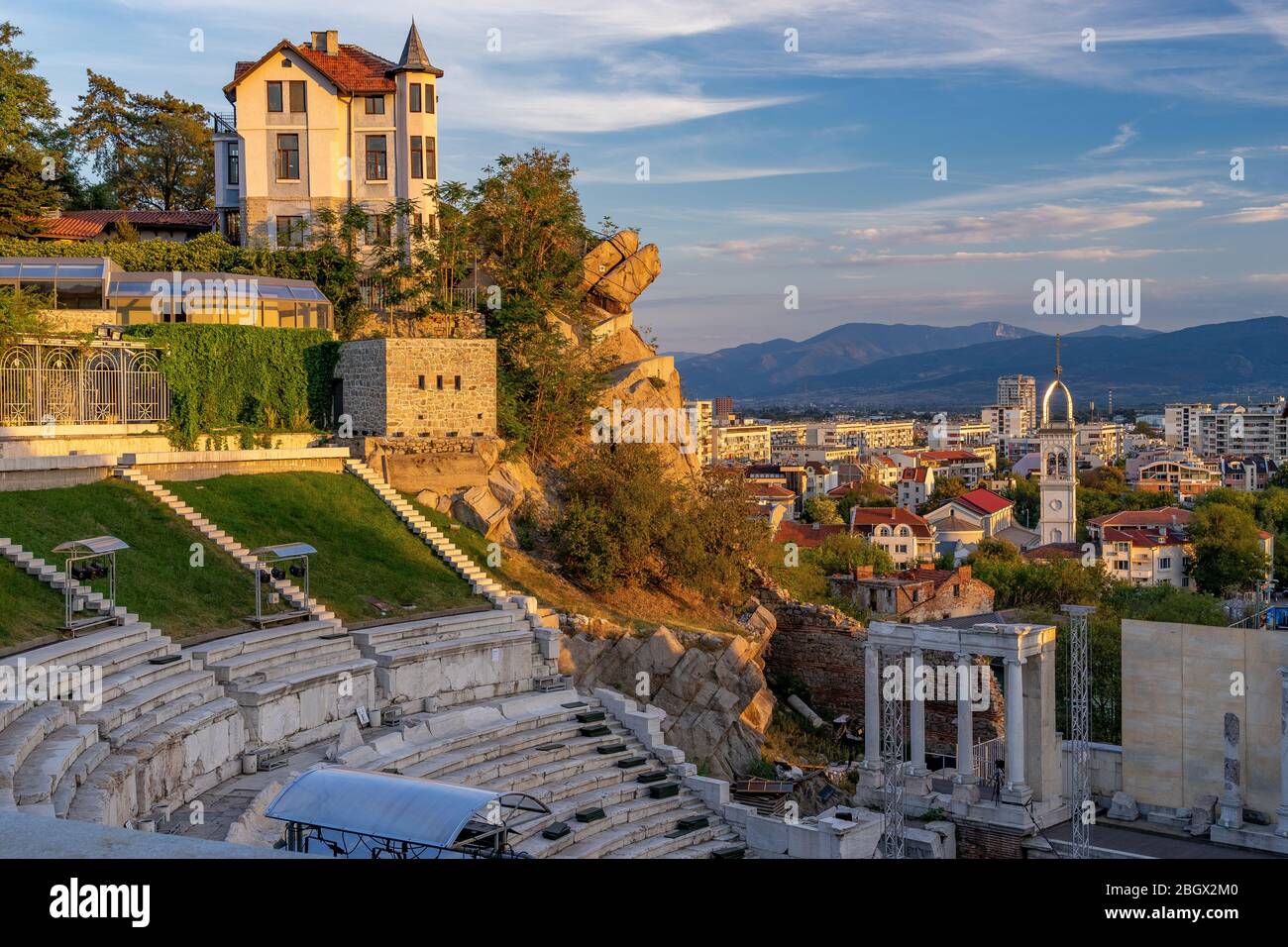 Amazing views and attractions of Plovdiv, Bulgaria Stock Photo - Alamy