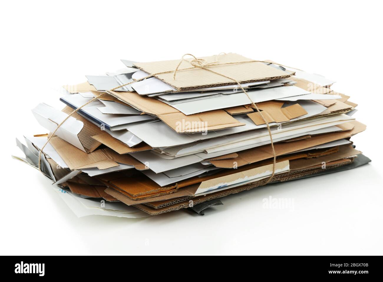 Big stack of papers, isolated on white Stock Photo - Alamy