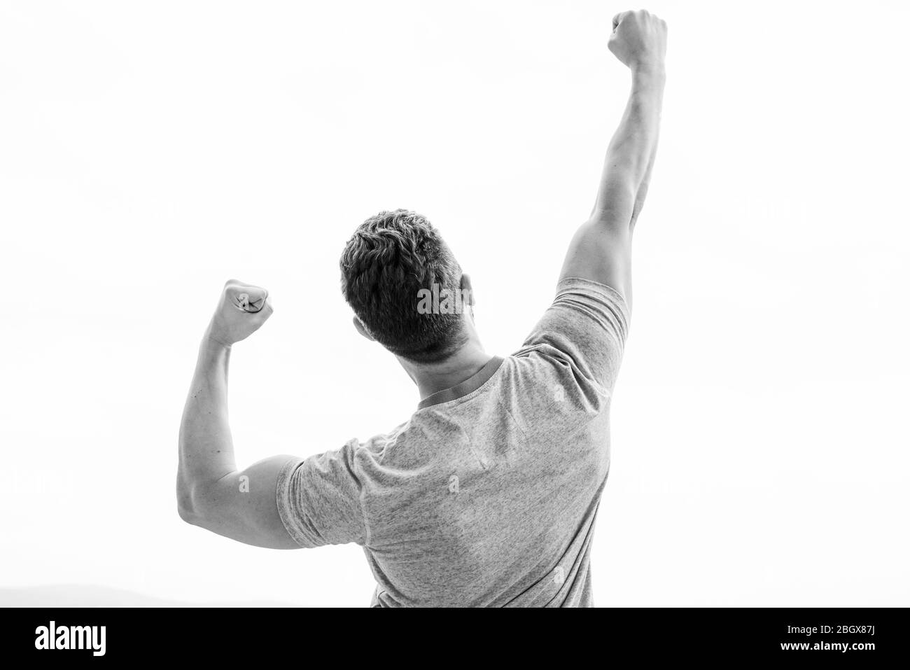 Goal achieved Black and White Stock Photos & Images - Alamy