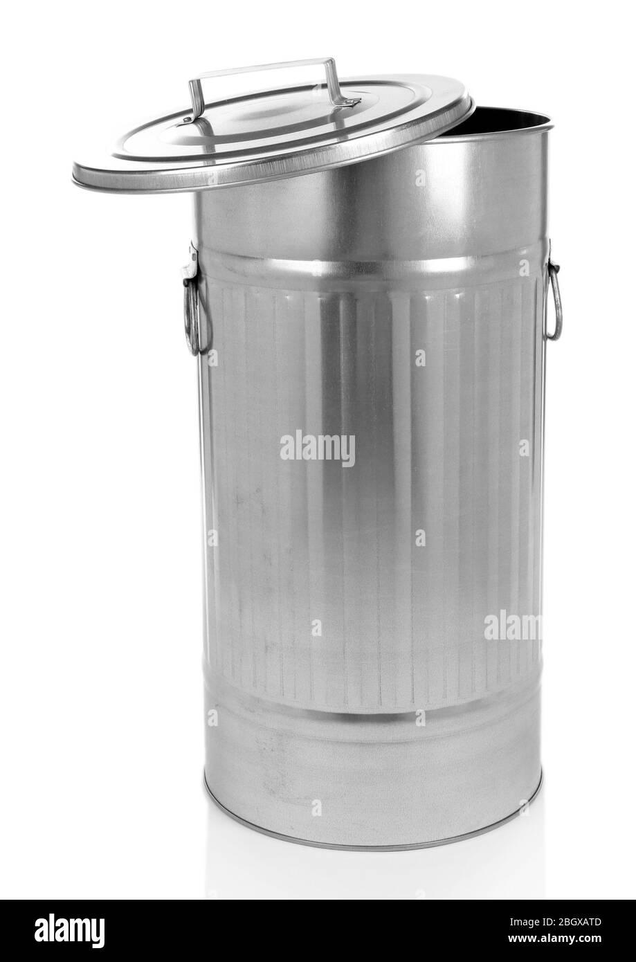 Large trash bin Black and White Stock Photos & Images - Alamy