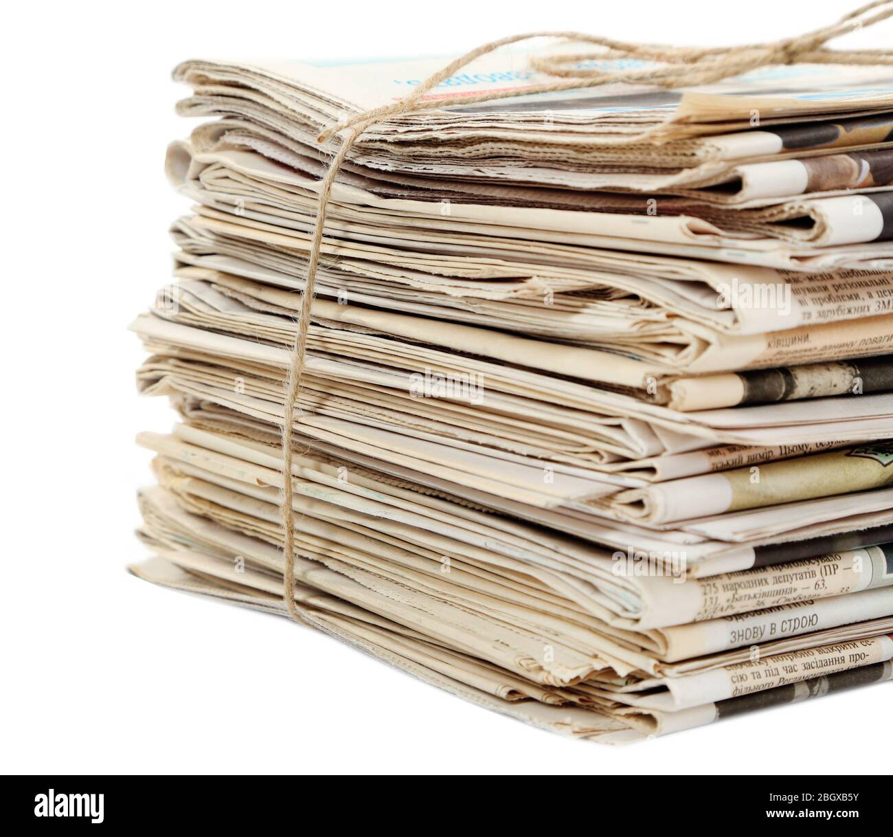Big stack of papers, isolated on white Stock Photo - Alamy