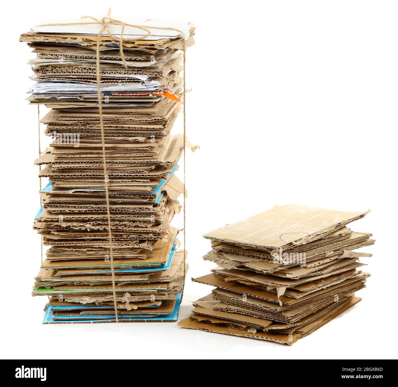 Big stack of papers, isolated on white Stock Photo - Alamy