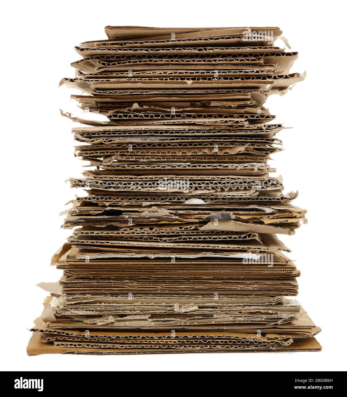 Big stack of papers, isolated on white Stock Photo - Alamy
