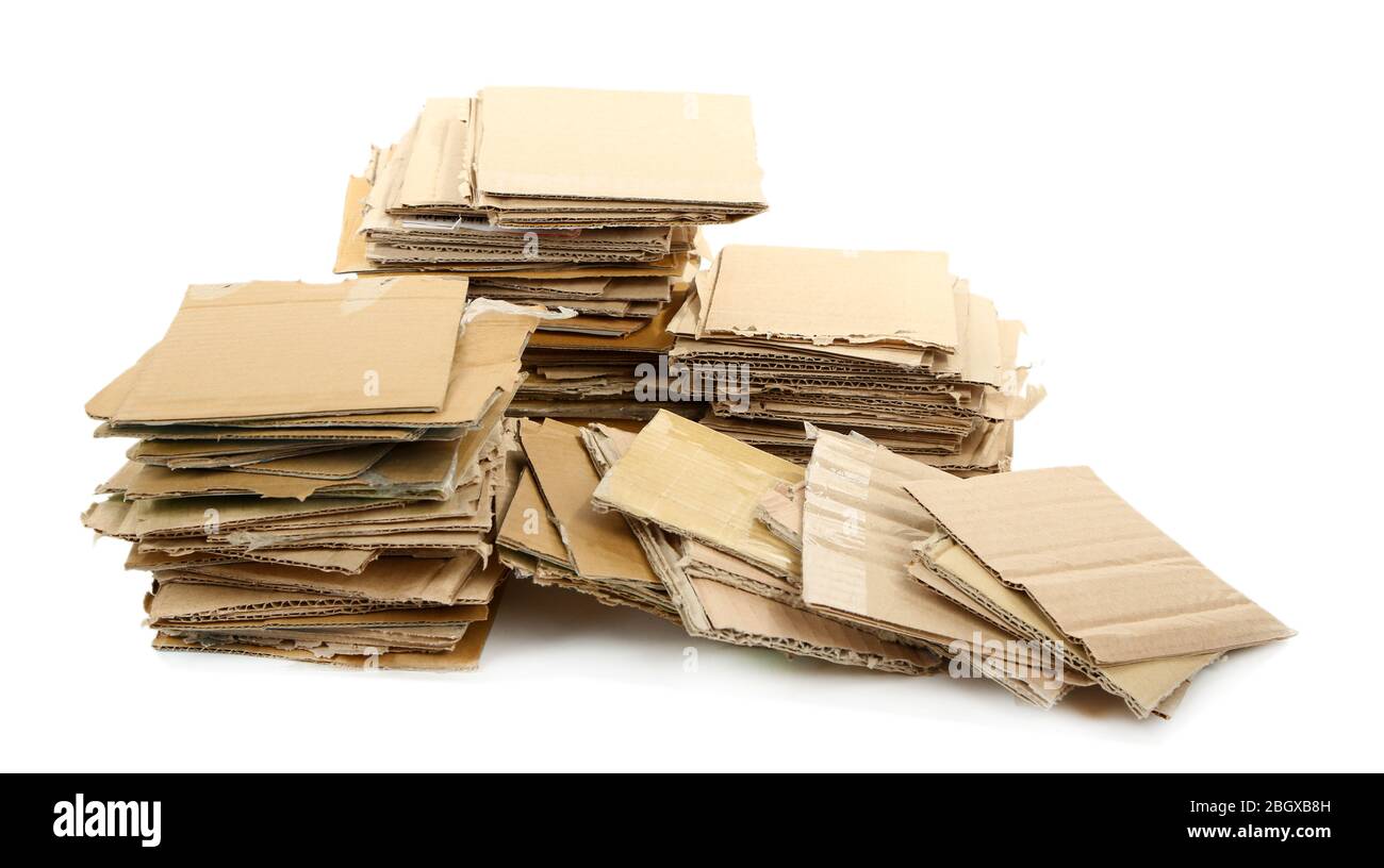 Big stack of papers, isolated on white Stock Photo - Alamy