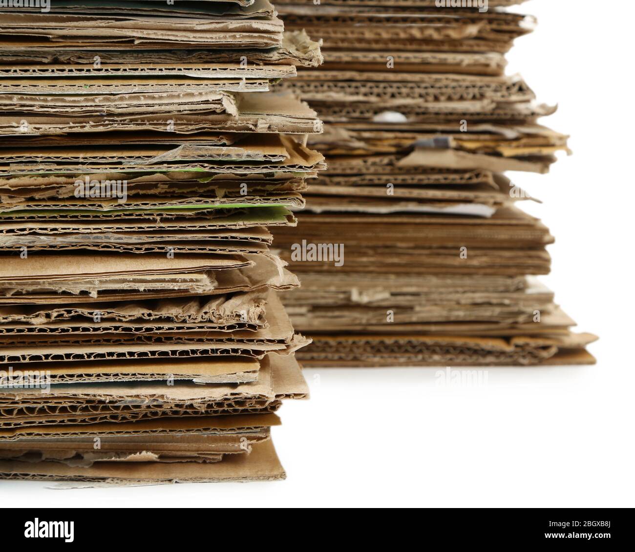Big stack of papers, isolated on white Stock Photo - Alamy
