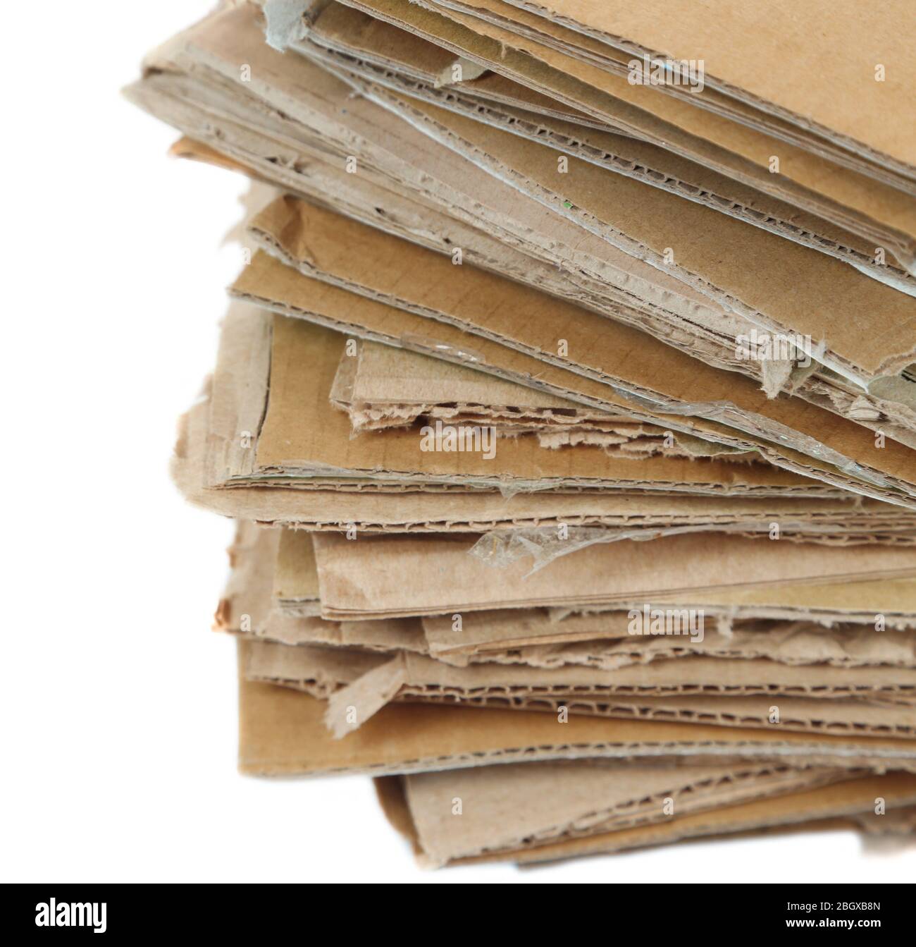 Big stack of papers, isolated on white Stock Photo - Alamy
