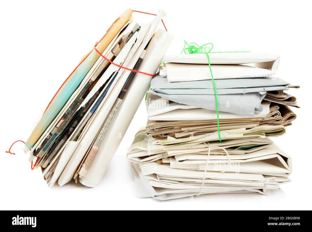 Big stack of papers, isolated on white Stock Photo - Alamy