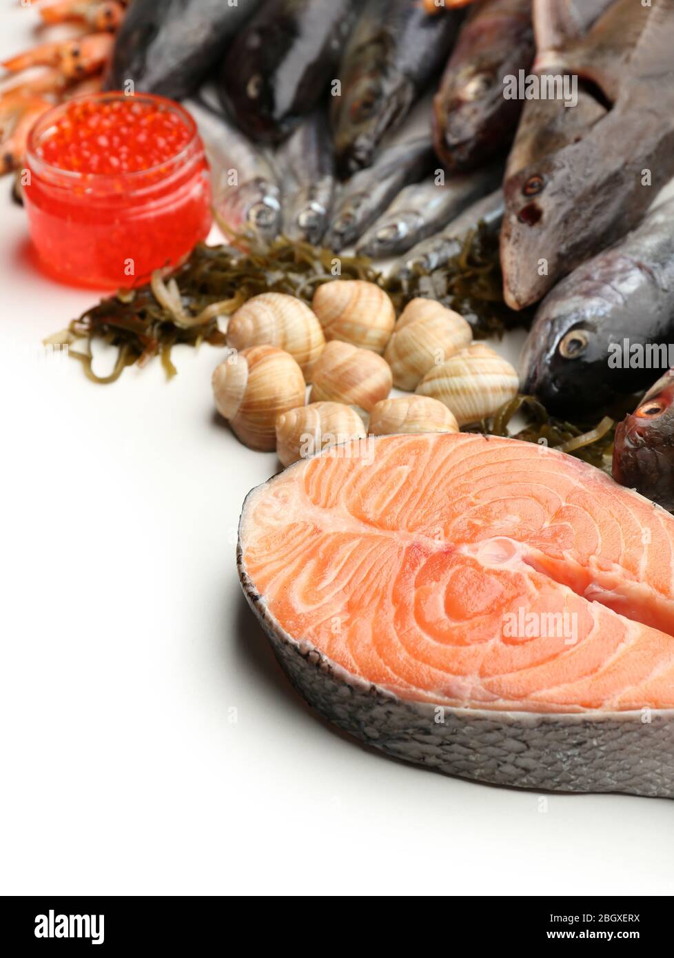 Salmon and other fish underwater hi-res stock photography and images ...
