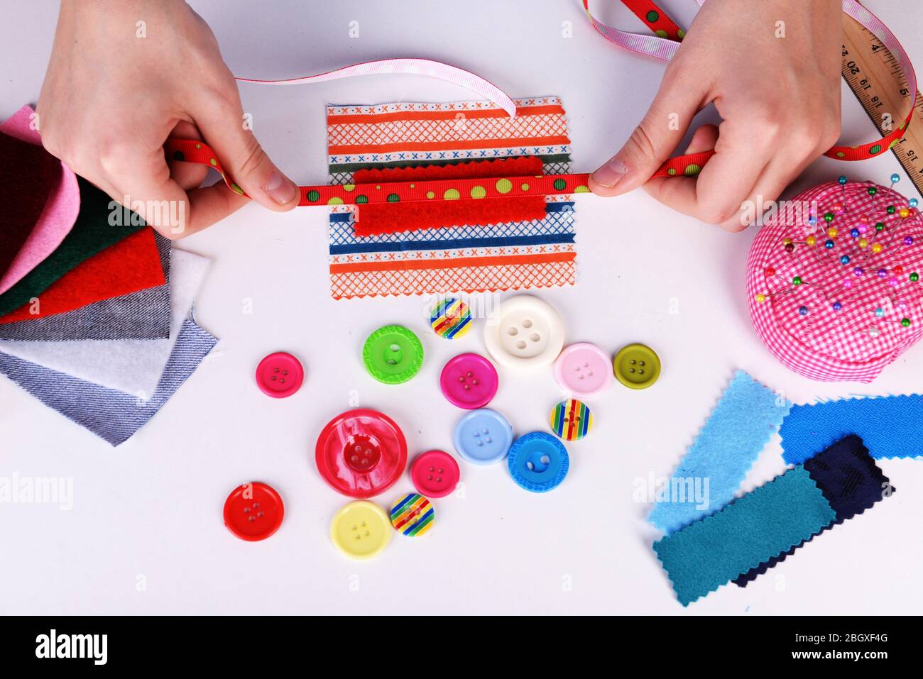 Fashion design, close-up Stock Photo - Alamy