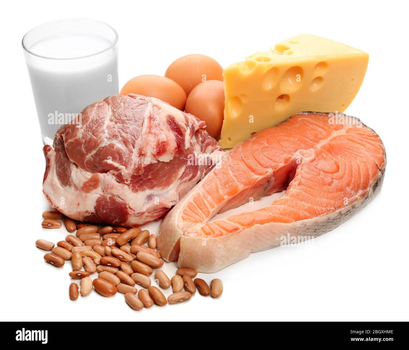 High protein healthy breakfast Cut Out Stock Images & Pictures - Alamy