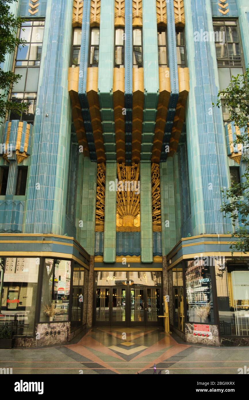 Eastern columbia building los angeles hi-res stock photography and ...