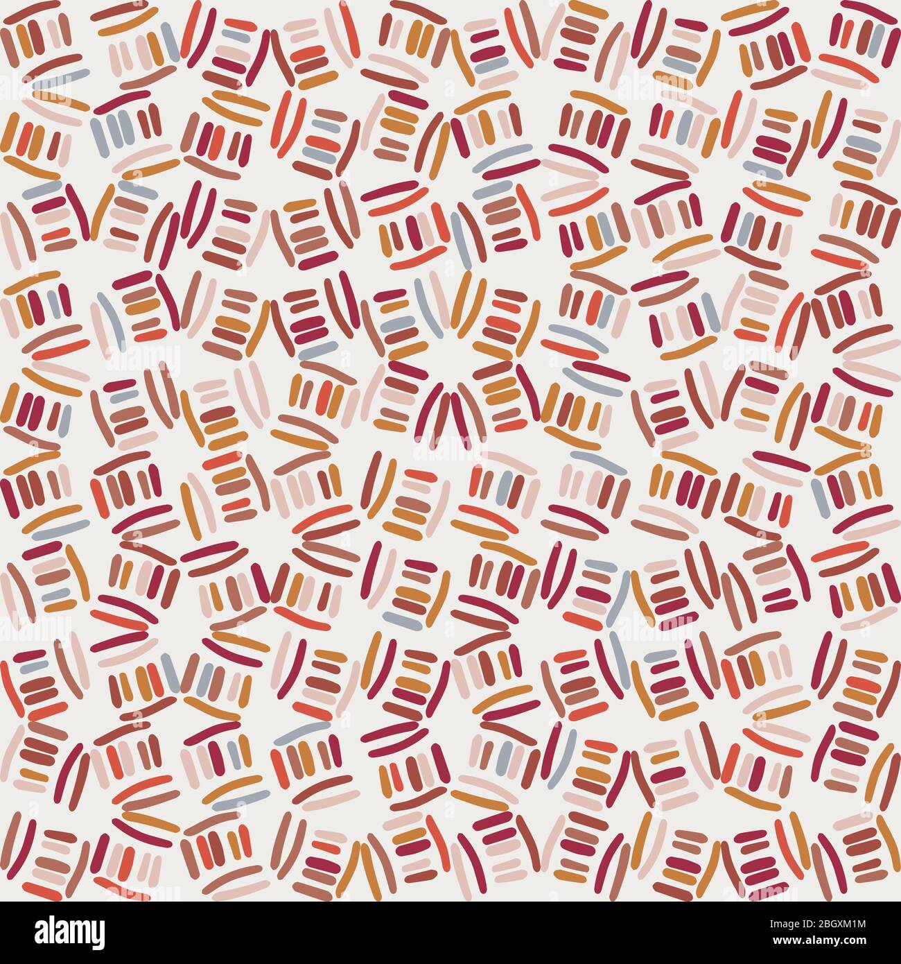 Seamless trendy doodle geo tile swatch pattern Stock Vector Image & Art ...