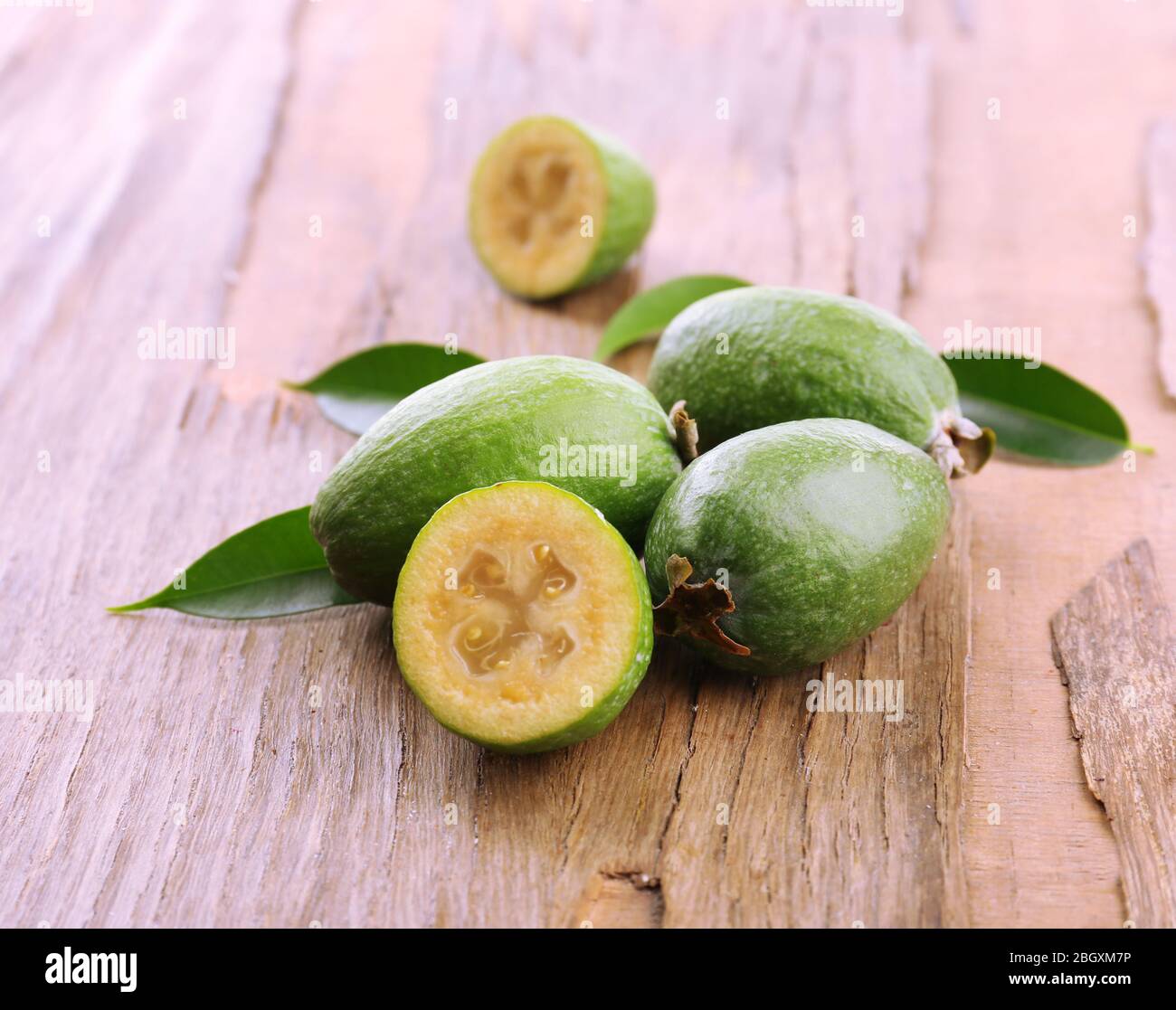 Feijoa close up many organic hi-res stock photography and images - Alamy
