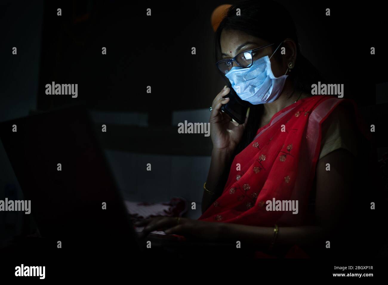 At home late in the night hi-res stock photography and images - Alamy