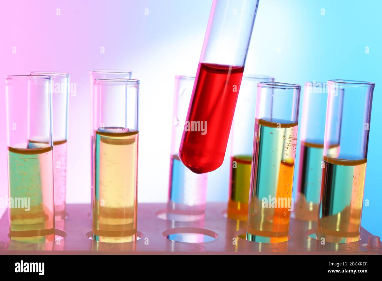 Test tube filled water on hi-res stock photography and images - Alamy