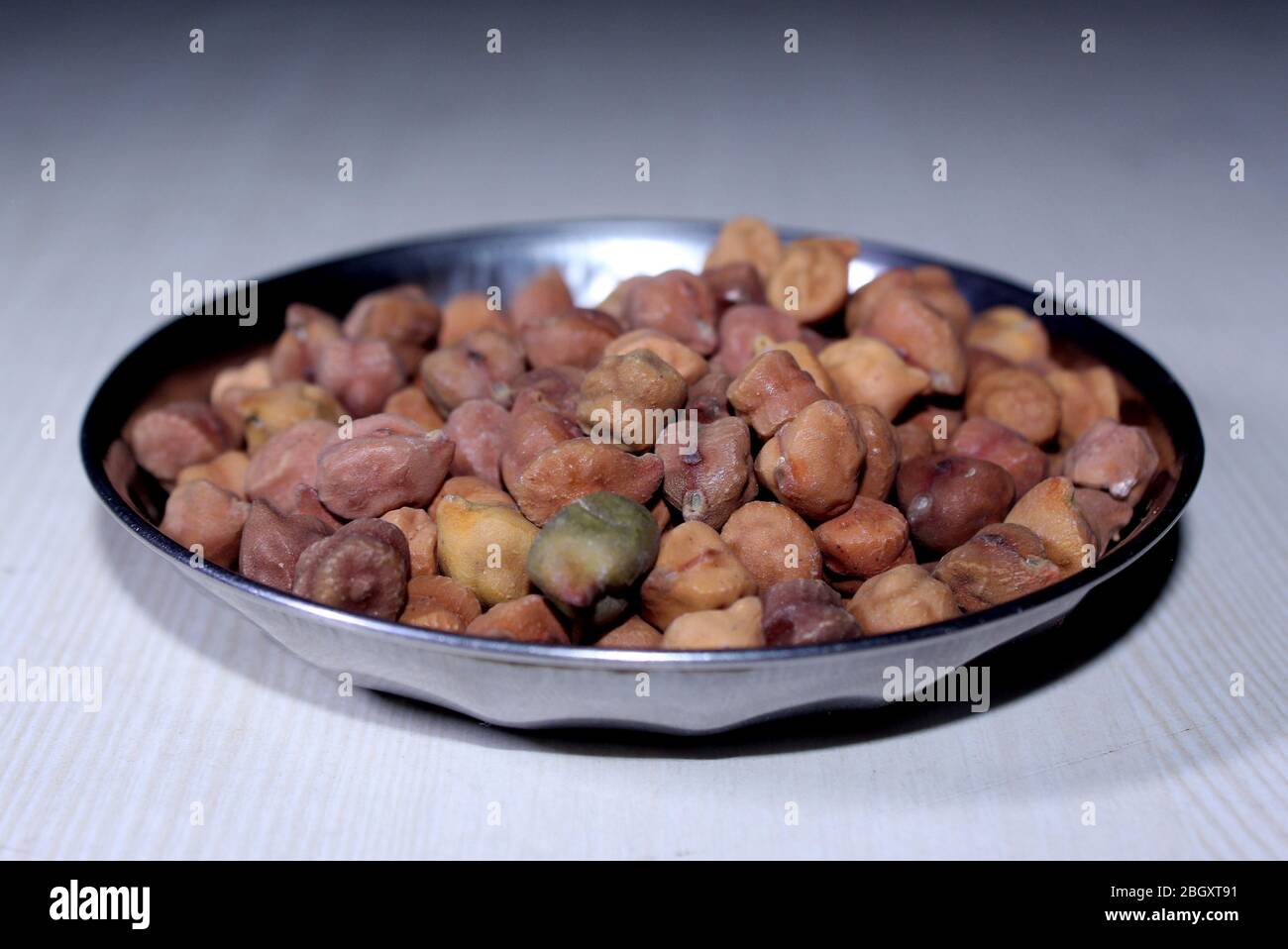 traditional protein nutrition, fresh high fiber grain soaked gram on ...