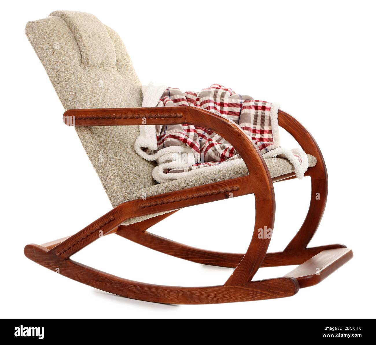 Reclining rocking chair Cut Out Stock Images & Pictures - Alamy