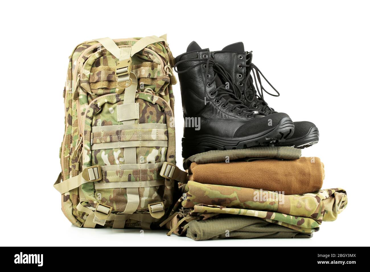 Army uniform, isolated on white Stock Photo - Alamy