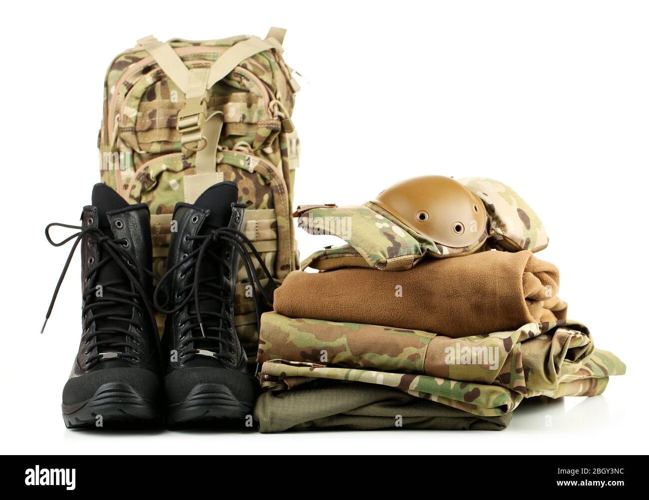 Army uniform, isolated on white Stock Photo - Alamy