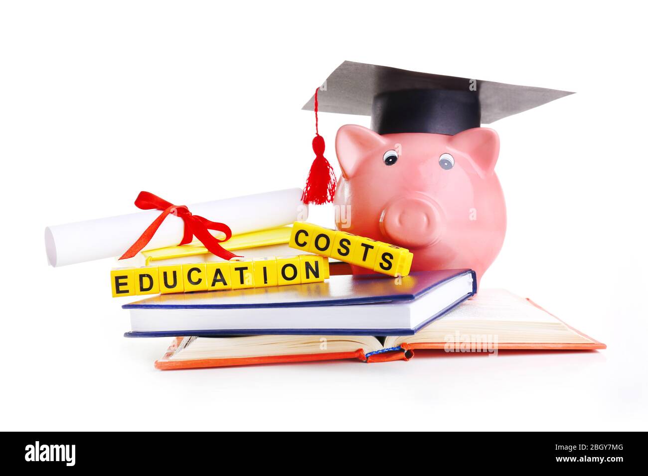 Education costs concept Stock Photo - Alamy