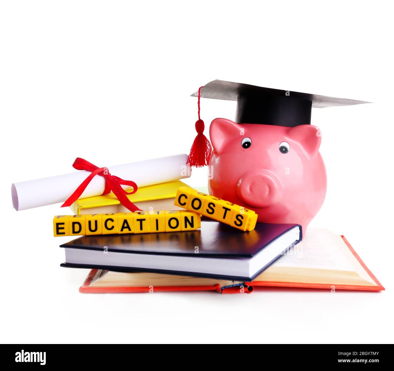 Education costs concept Stock Photo - Alamy