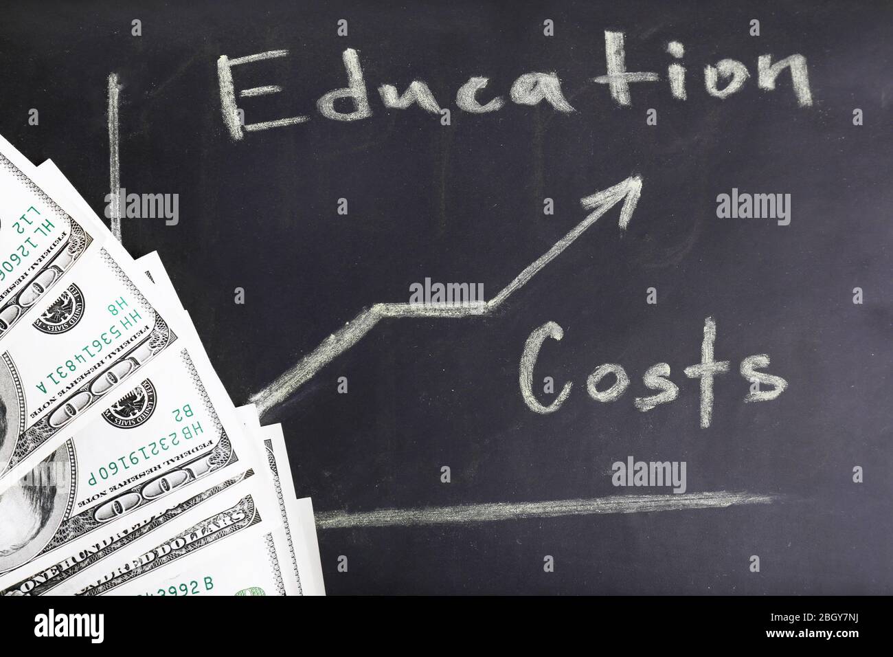Education costs concept Stock Photo - Alamy