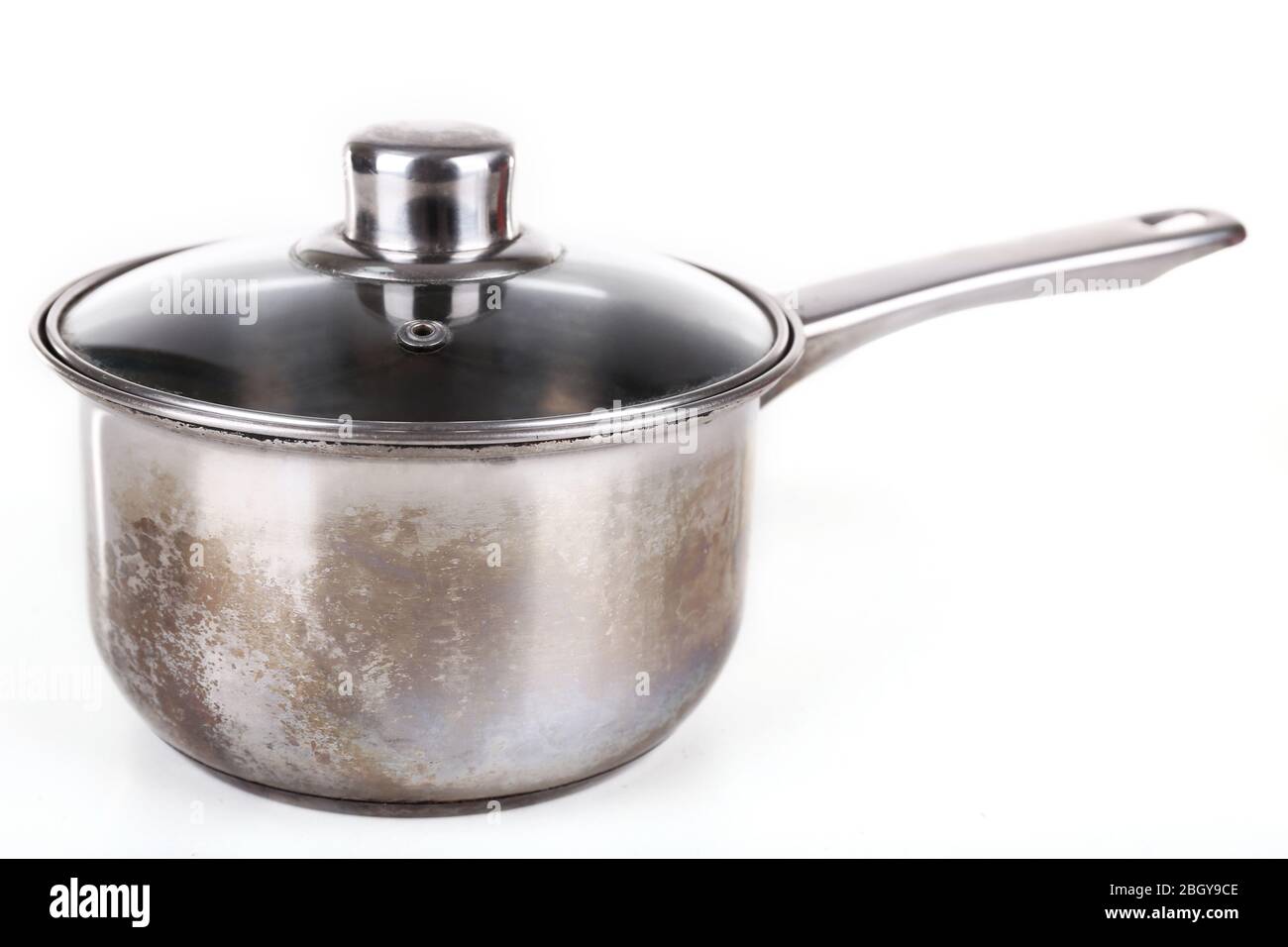 Saucepan isolated on white background Stock Photo - Alamy