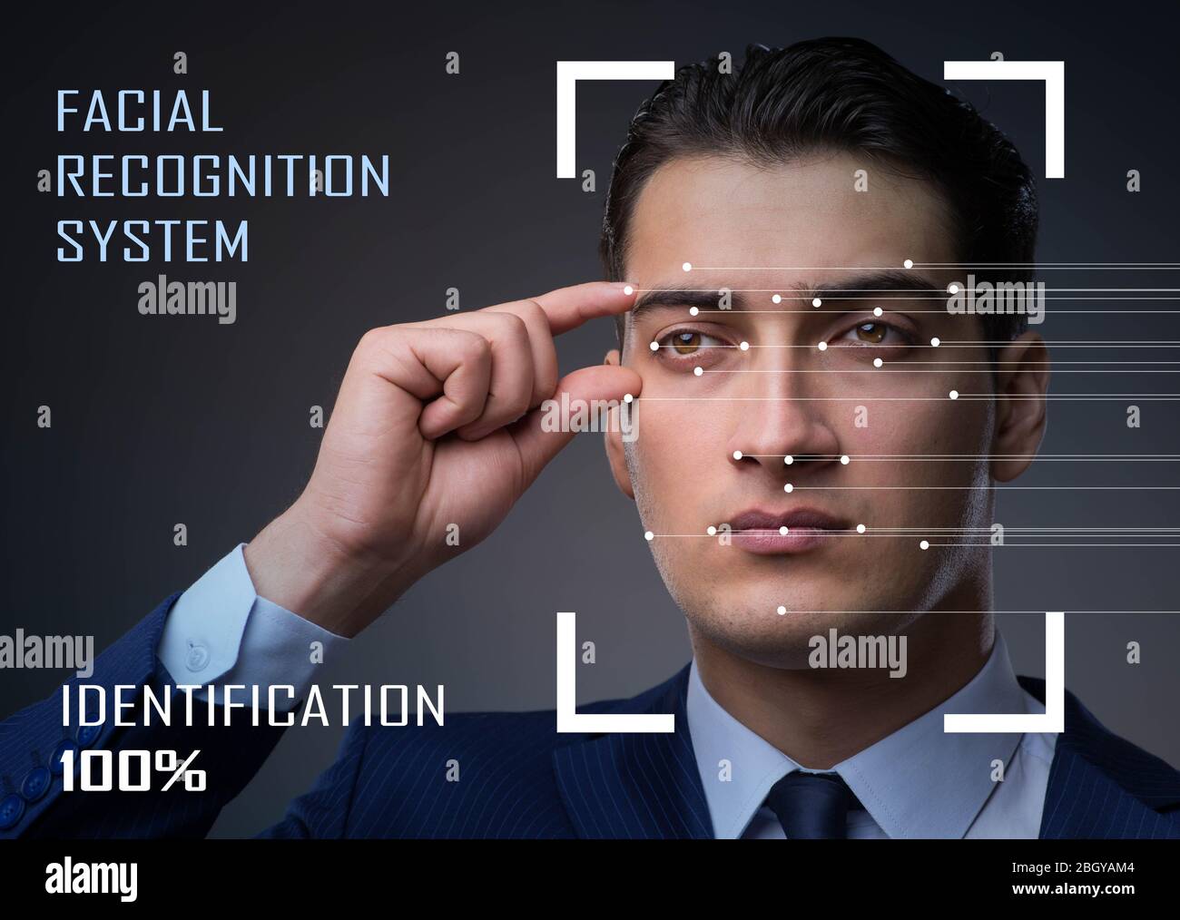 The concept of face recognition software and hardware Stock Photo - Alamy