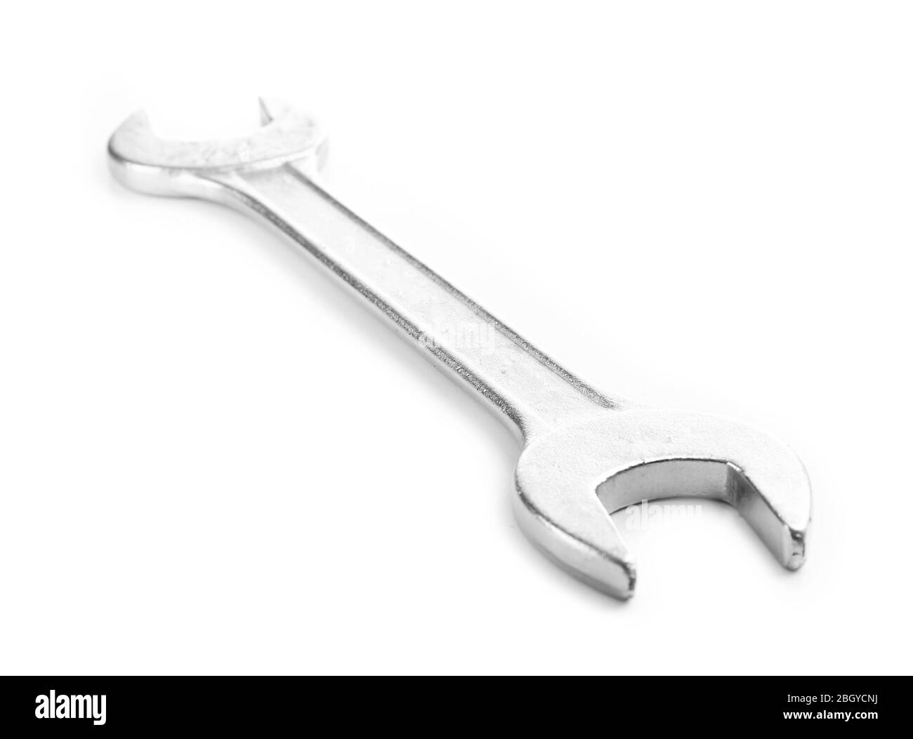Wrench isolated on white Stock Photo - Alamy