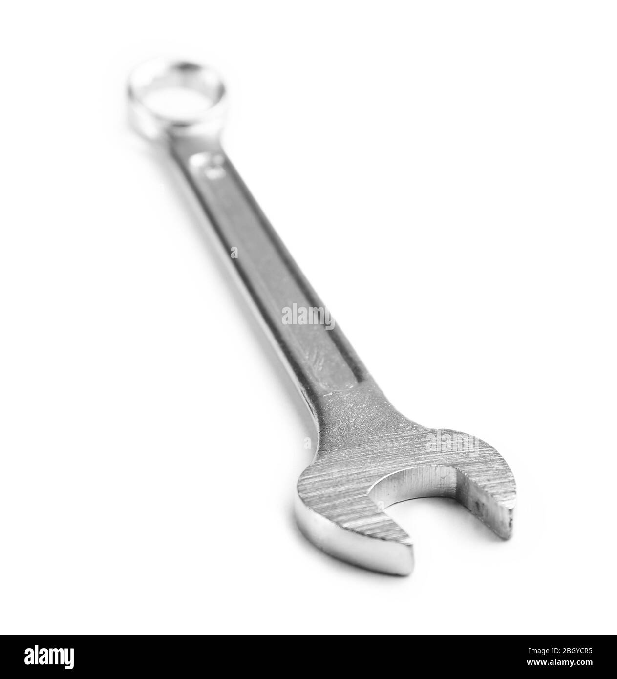 Wrench isolated on white Stock Photo - Alamy