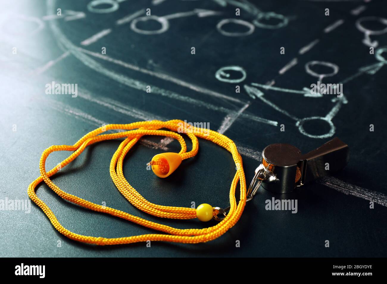 Scheme basketball game on blackboard background Stock Photo - Alamy