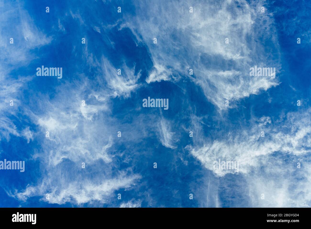 Bright and beautiful photos of heavenly white clouds and saturated blue ...