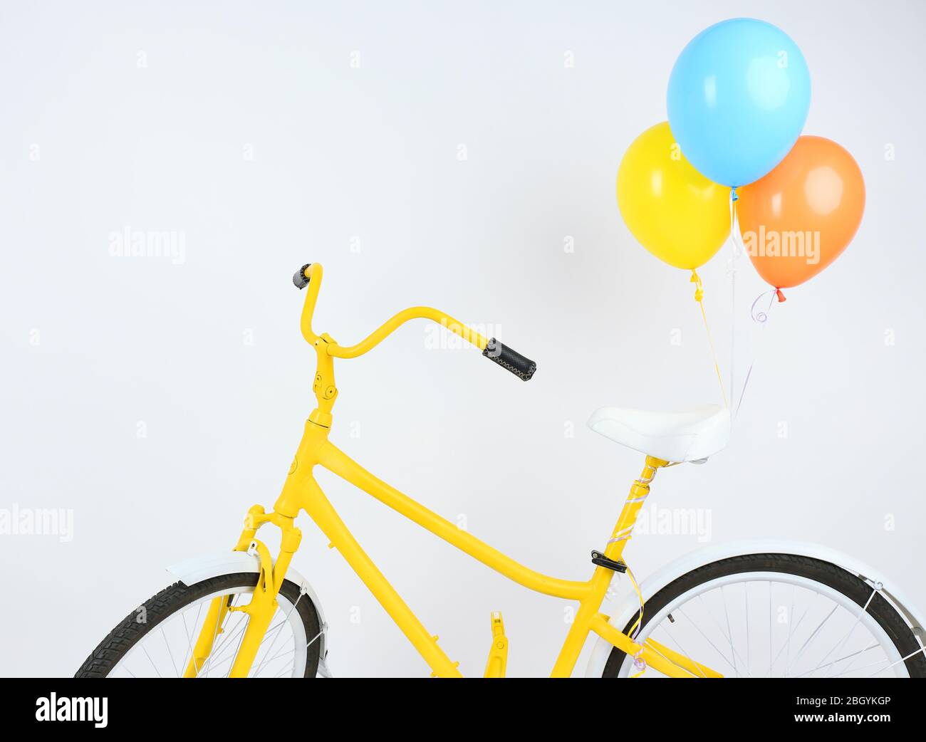 Balloons On Cycle High Resolution Stock Photography and Images - Alamy