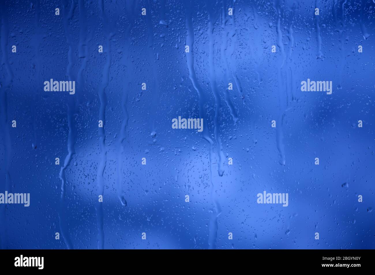 Glass with natural water drops Stock Photo - Alamy