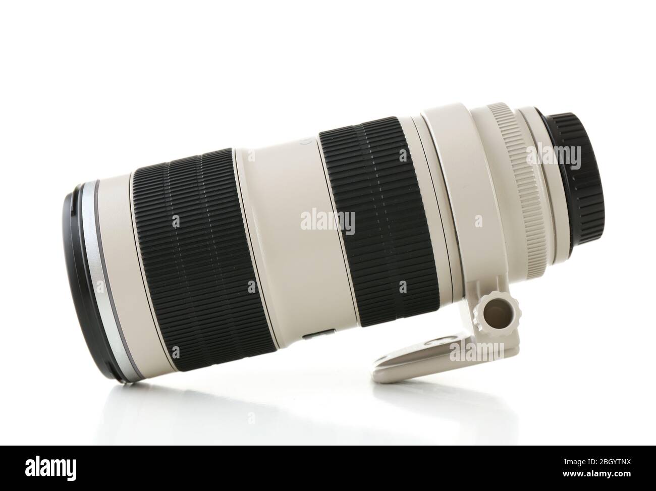 Camera lens isolated on white Stock Photo - Alamy