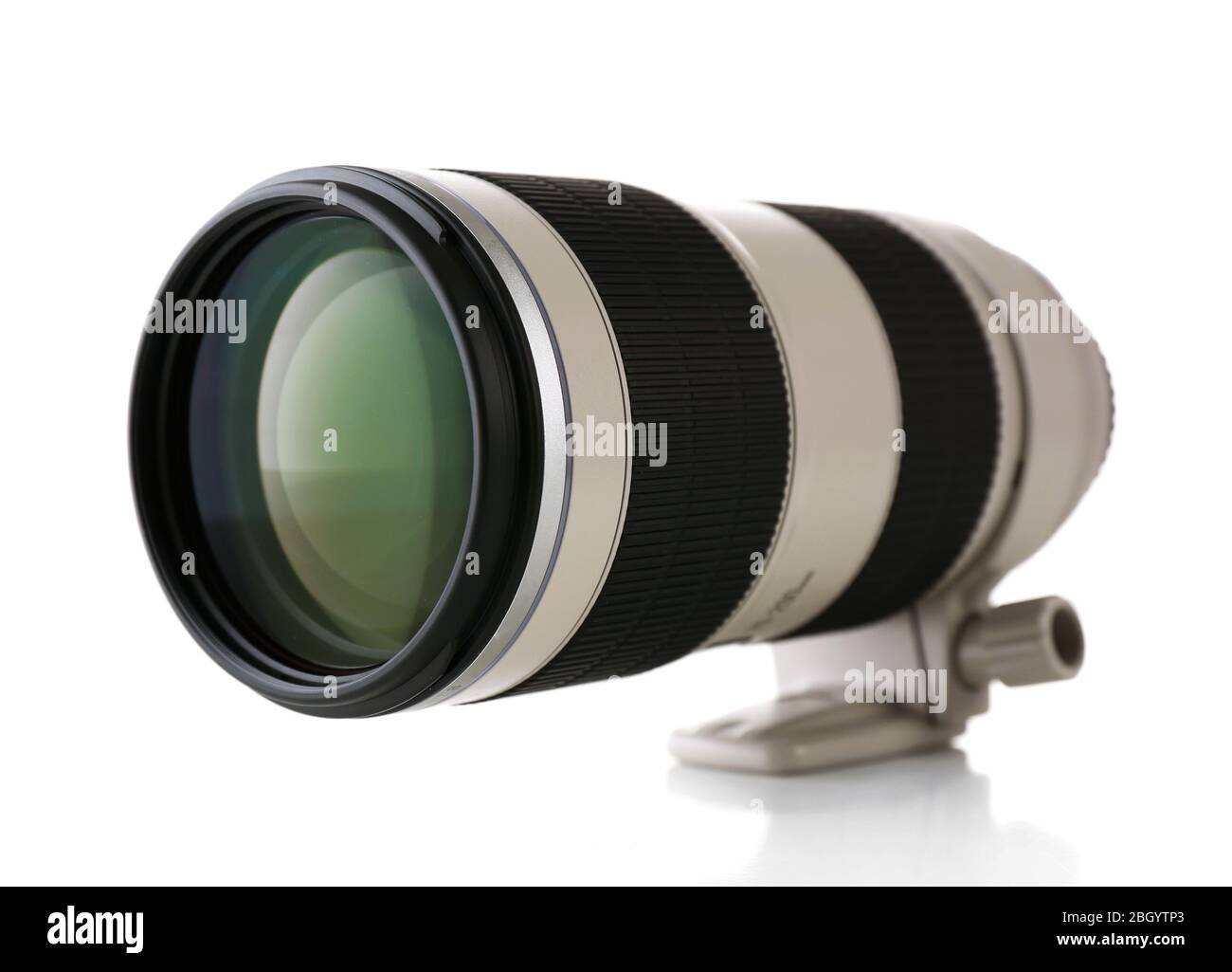 Camera lens isolated on white Stock Photo - Alamy