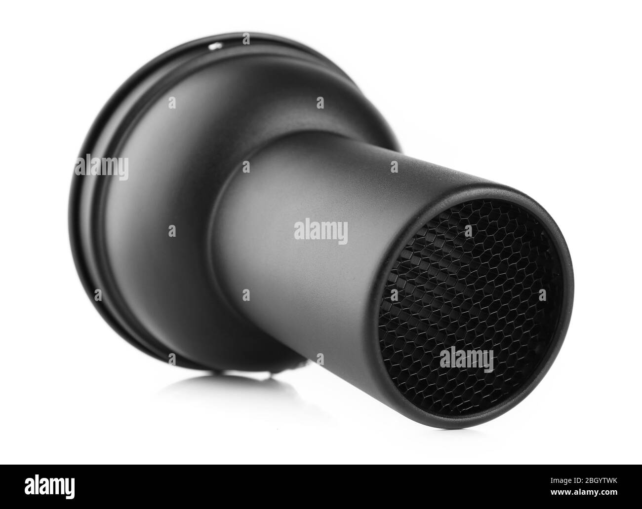 Snoot for light spot isolated on white Stock Photo - Alamy