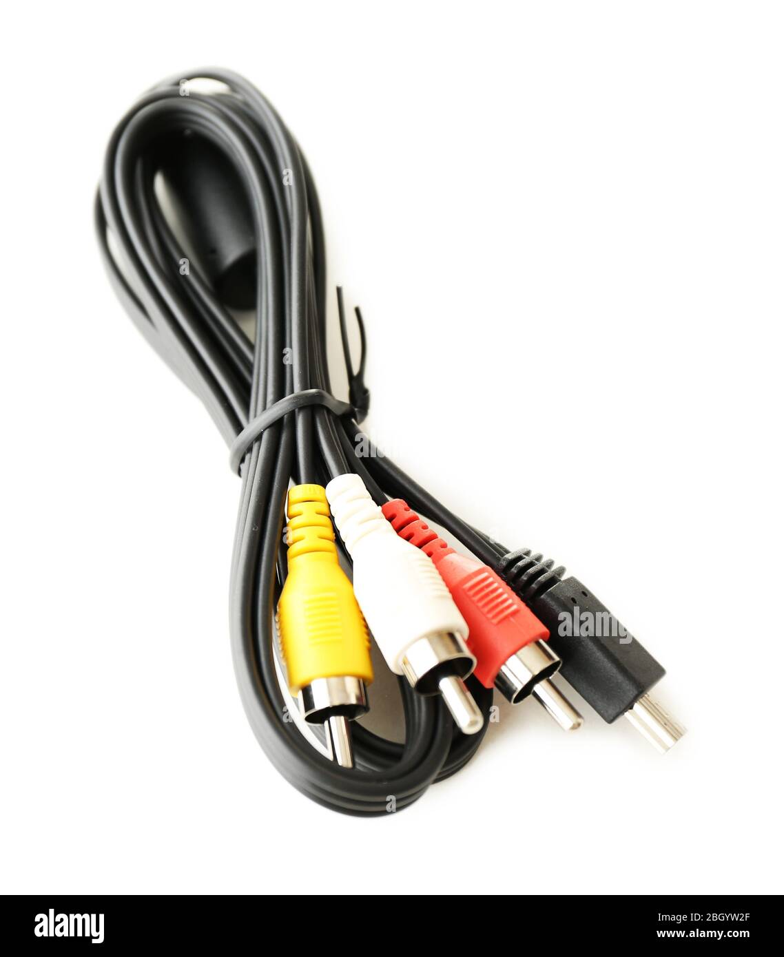 Cable isolated on white Stock Photo - Alamy