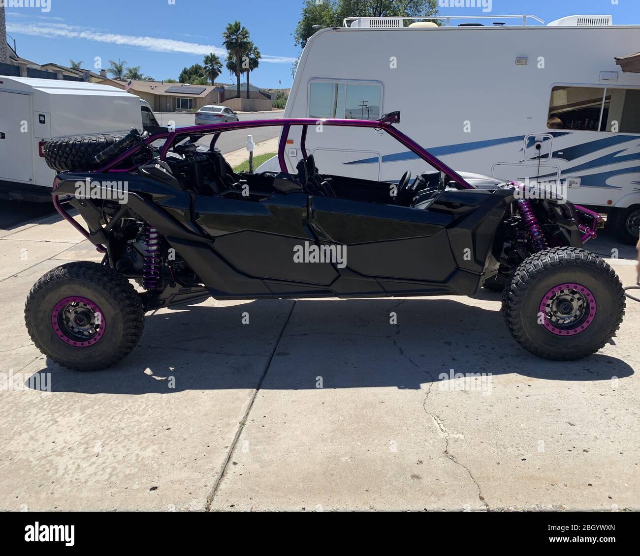 new buggy on the street getting ready for the adventure Stock Photo - Alamy