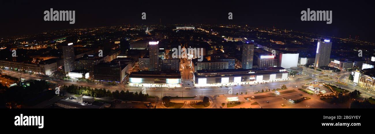 "warsaw" + "marszalkowska" hi-res stock photography and images - Alamy