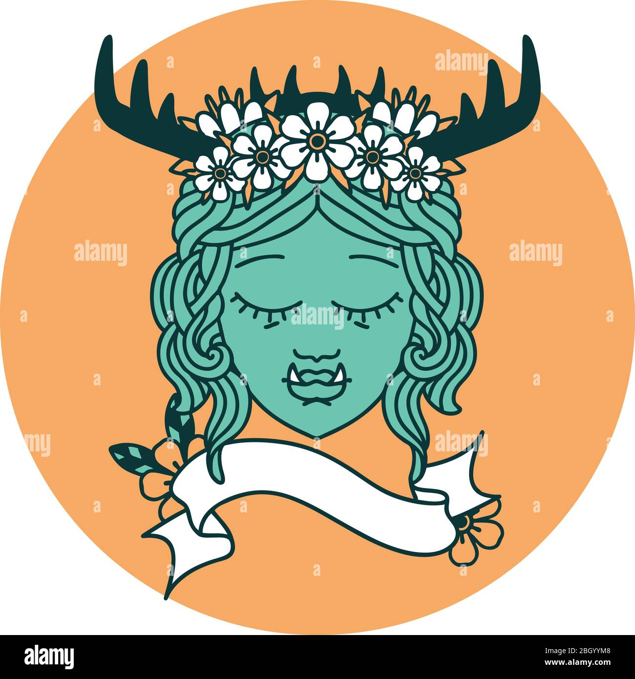 Orc face Stock Vector Images - Alamy